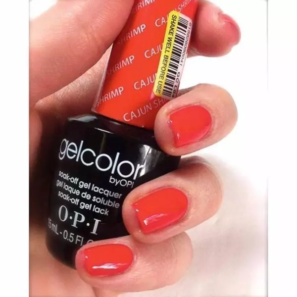 O.P.I Nail Polish 15ml Gel Color L64 Cajun Shrimp | Head2Toes Beauty ...