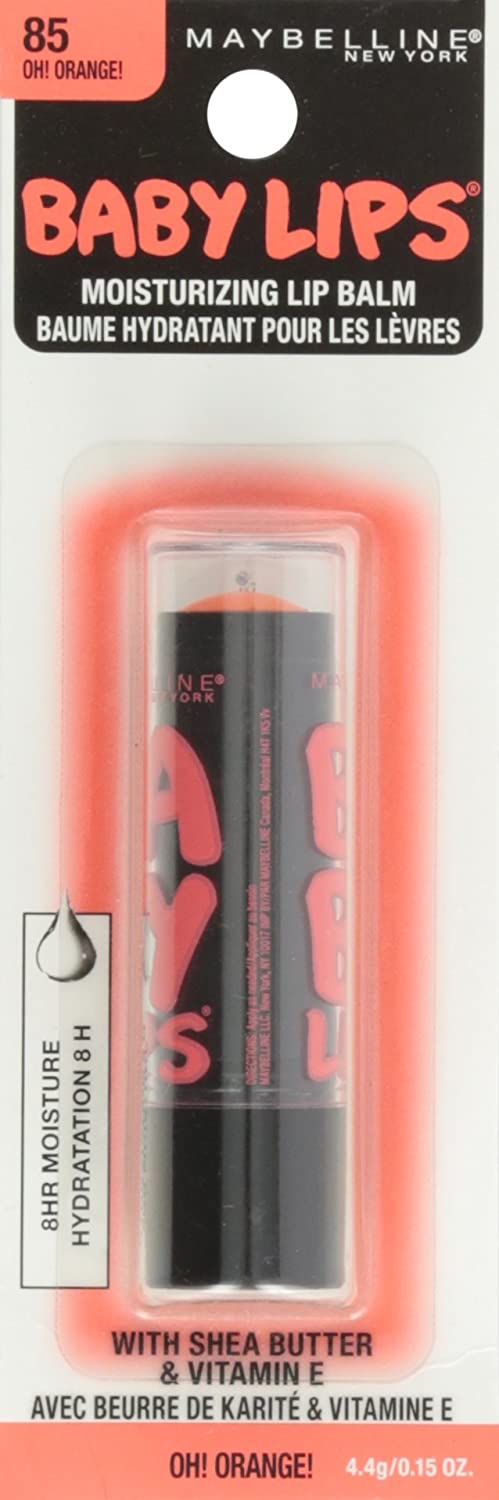 Maybelline Lip Balm Baby 4.4g 85 Oh Orange | Head2Toes Beauty Store UAE