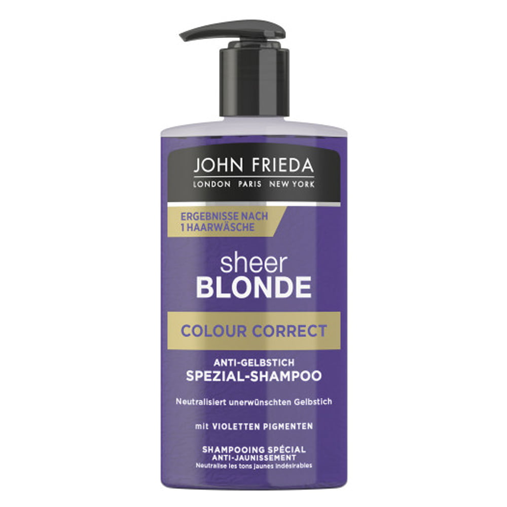John Frieda Shampoo 200ml Sheer Blonde Color Correct | Head2Toes Beauty ...
