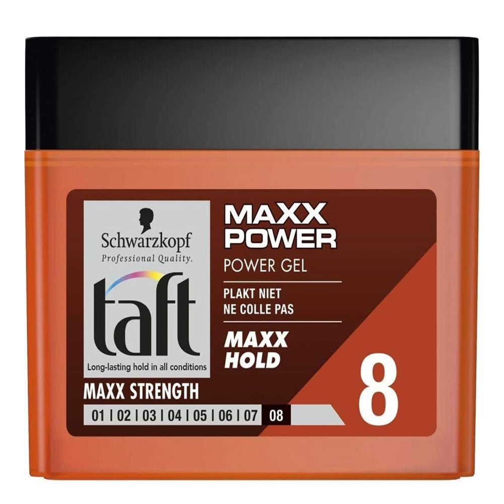 Schwarzkopf Gel 250ml Taft Maxx Power Hold 8 | Head2Toes Beauty Store UAE