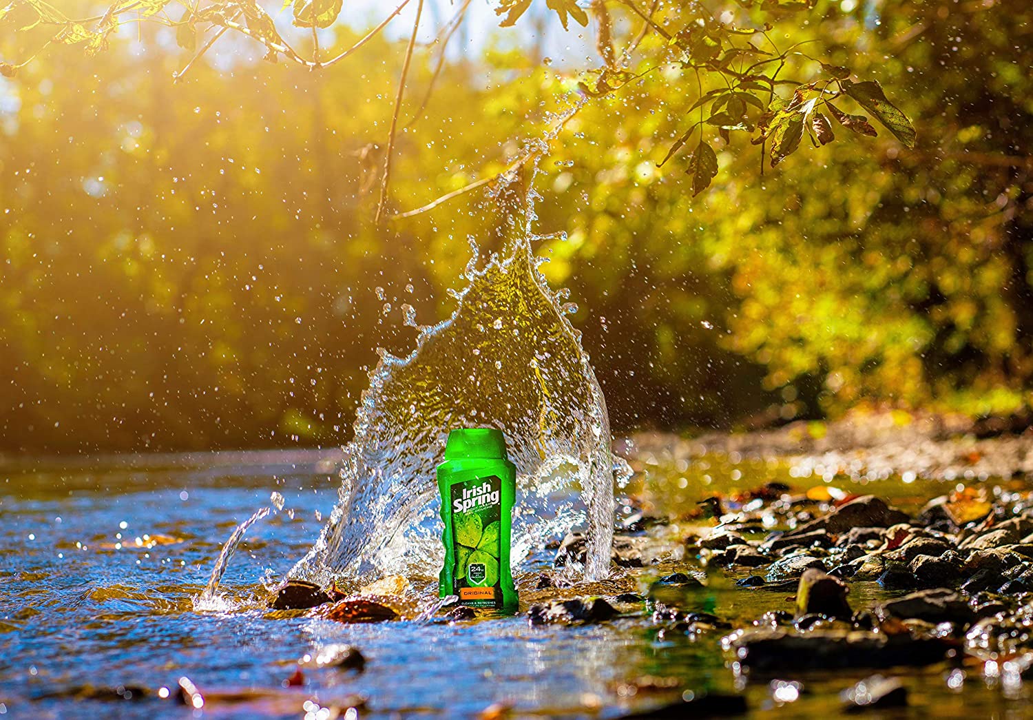 Irish Body Wash 532ml Spring Pure Fresh Charcoal | Head2Toes Beauty ...