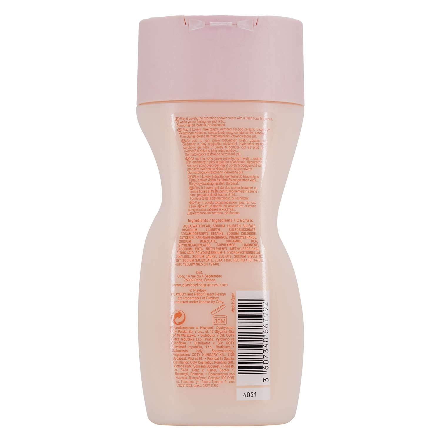 Playboy Shower Cream 250ml Play It Lovely | Head2Toes Beauty Store UAE