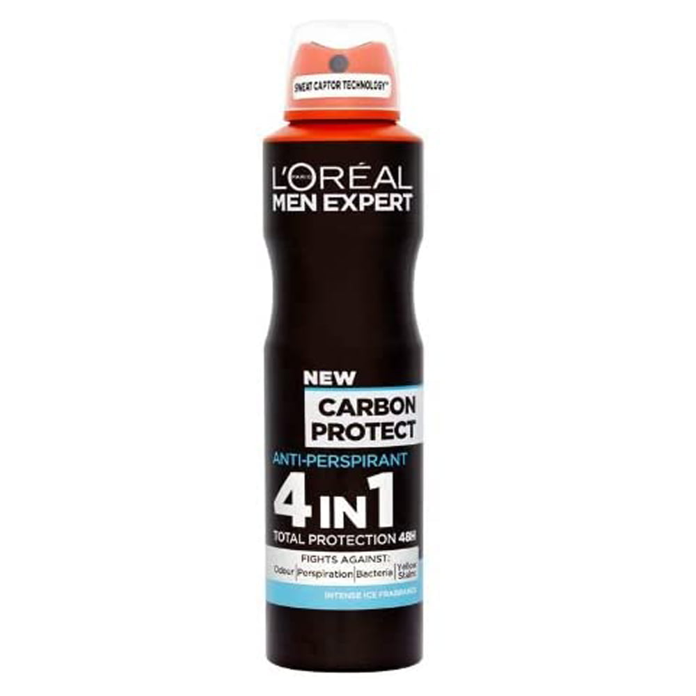 Loreal Body Spray 250ml Men Expert Carbon Protect | Head2Toes Beauty ...