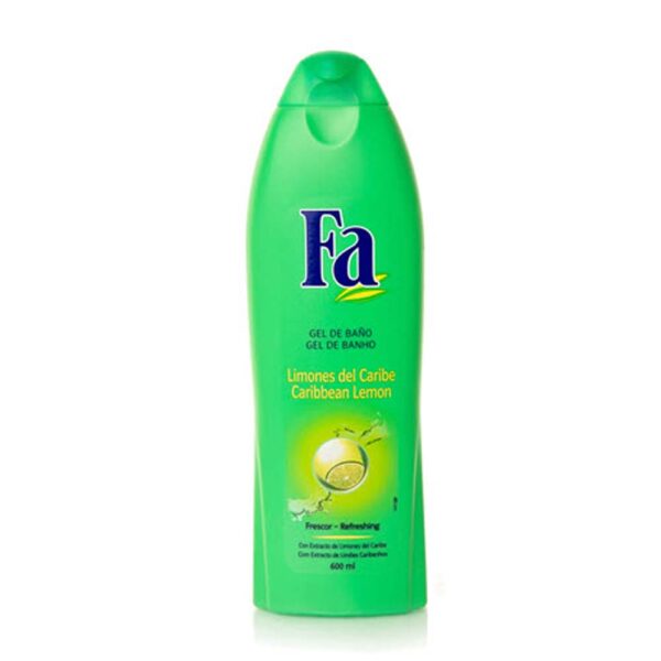 Fa Body Wash 600ml Caribbean Lemon | Head2Toes Beauty Store UAE