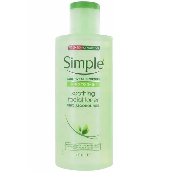 Simple Facial Toner 200ml Kind To Skin Soothing | Head2Toes Beauty ...